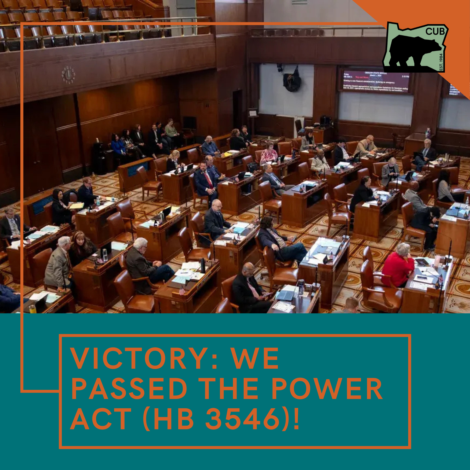 Victory for Oregonians: We Passed the POWER Act! | Latest News | News ...